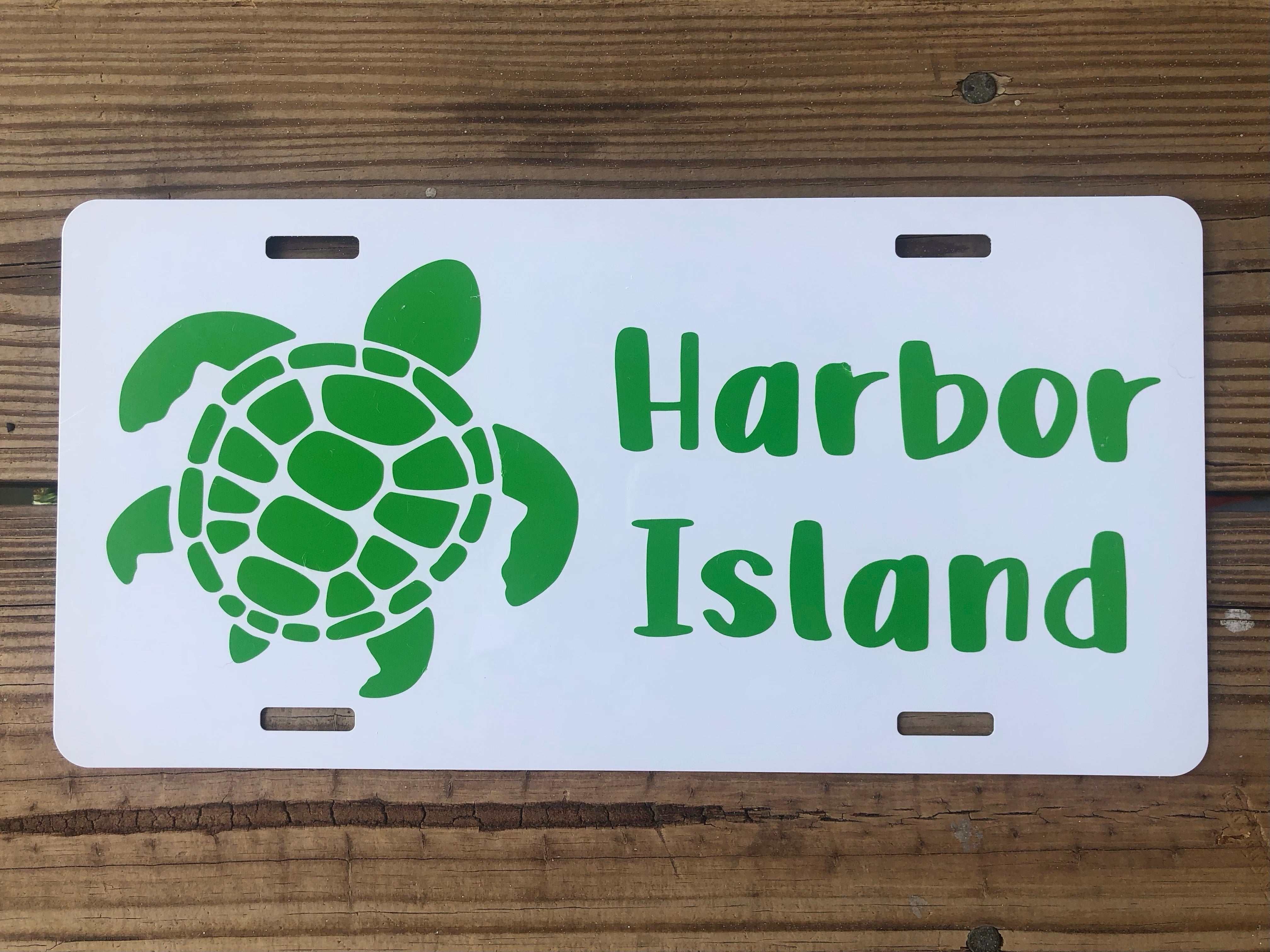 Automobile License Plates – The Turtle's Nest Harbor Island